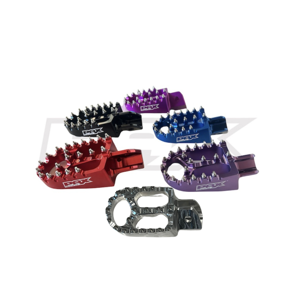 PW50 Pax Racing Billet Foot Peg Set – PAX RACING