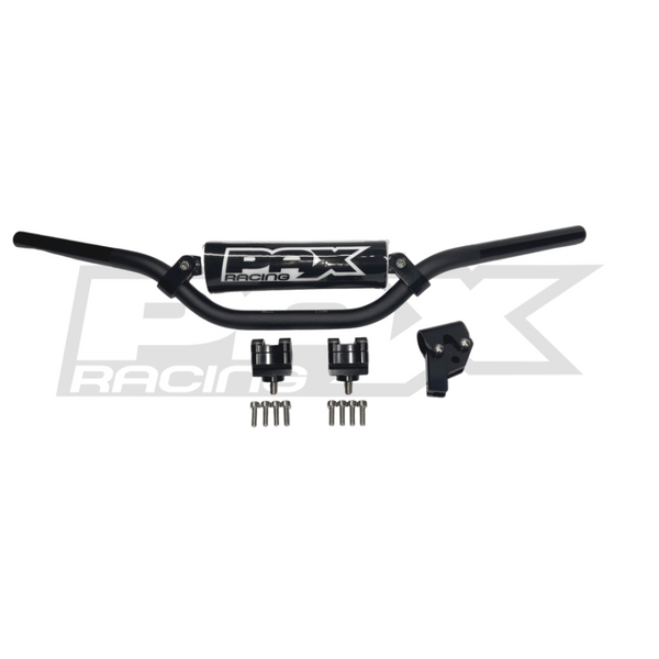 PAX Racing PW50 Handle Bars Stock Height W/ Stainless Bar Clamp Bolts ...